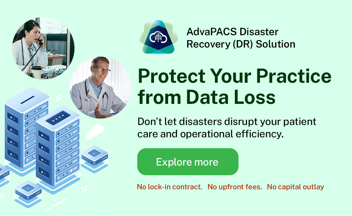 Cloud Native PACS Disaster Recovery Solution - AdvaPACS